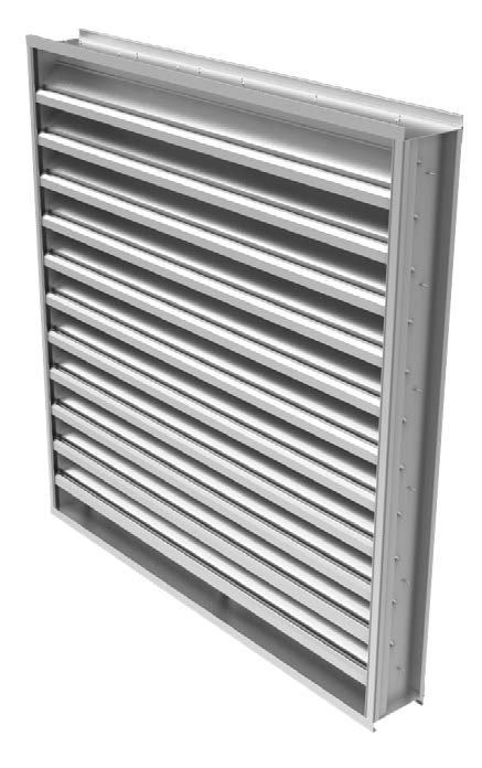 Architectural Decorative Louver PTAC Wall Application:AEL-42