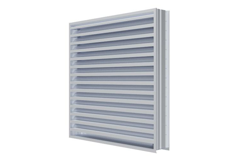 Wind-driven Rain Resistant Louver:7DDWRG